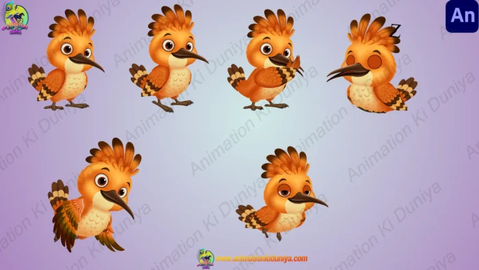 21+ Animated Cartoon Birds Bundle – Editable Adobe Animate – Toonyug ...