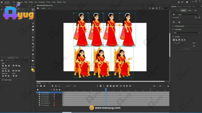 Beautiful Royal Rani (Queen) – Indian Bride Character in Red Saree ...