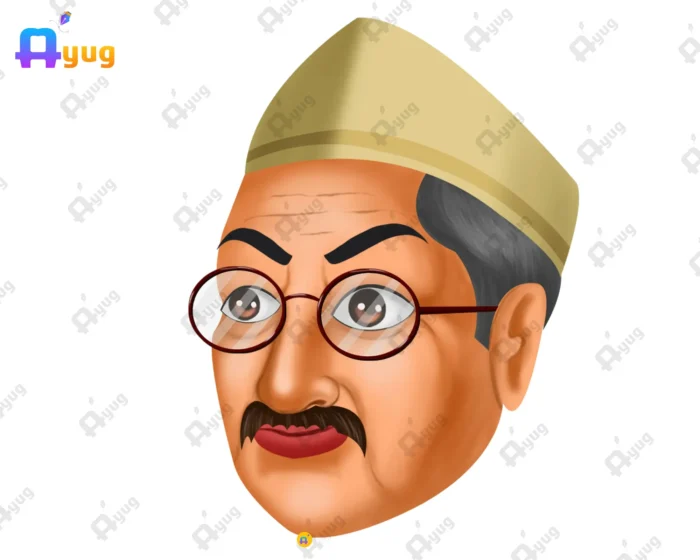 Indian Politician Head – Neta Ji / Seth Ji with Cap (Available in ...