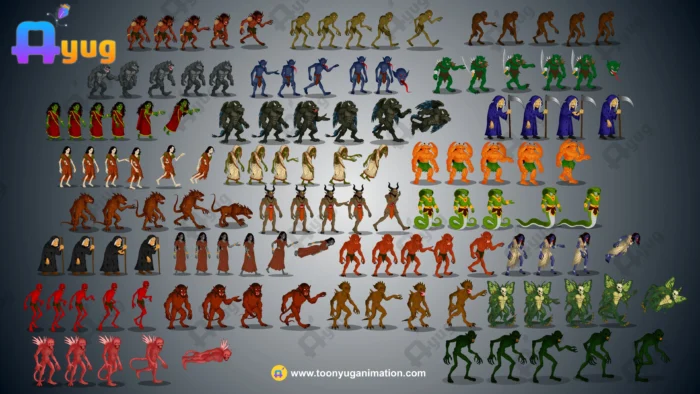 25 THE ULTIMATE MONSTER UNIVERSE! – 25 Pro Rigged & Animated Characters ...
