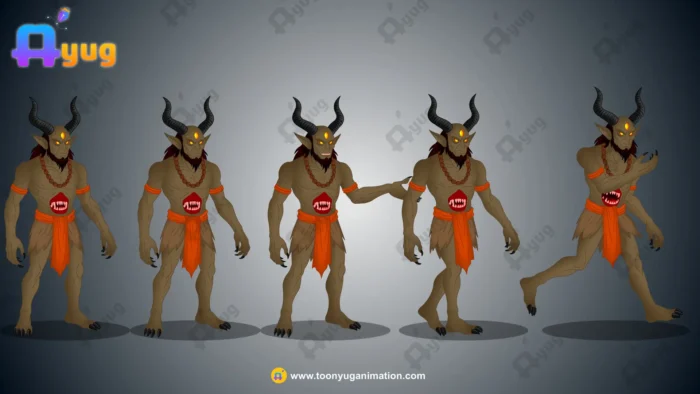 Ultimate Demon Lord / Maha Rakshas Jatukarn – Fully Animated & Rigged ...