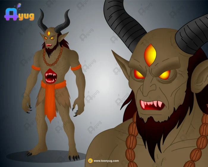 Ultimate Demon Lord / Maha Rakshas Jatukarn – Fully Rigged for Adobe ...
